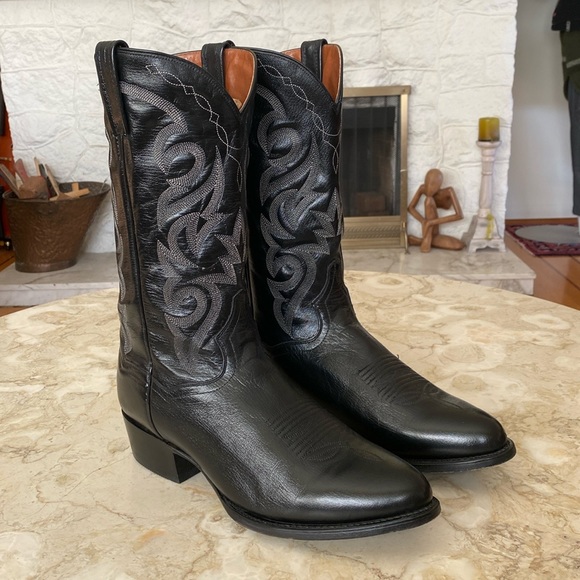 Dan Post | Shoes | Dan Post Milwaukee Leather Cowboy Boots Mint ...